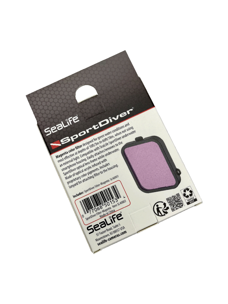 SportDiver Color Filter: Magenta – SeaLife Cameras