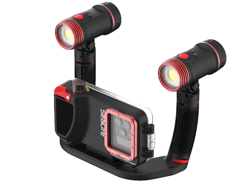 Flex-Connect® Ultra Dual Tray – SeaLife Cameras