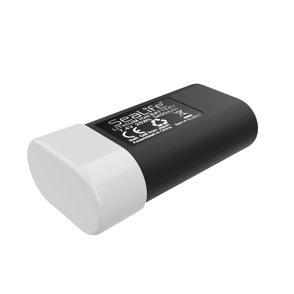 7.4V 25Wh Li-Ion Battery for Sea Dragon Photo/Video Lights – SeaLife ...