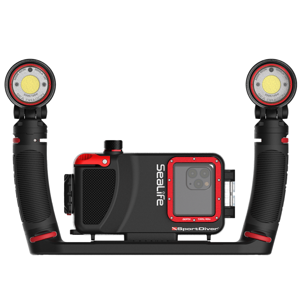 Flex-Connect Dual Tray – SeaLife Cameras